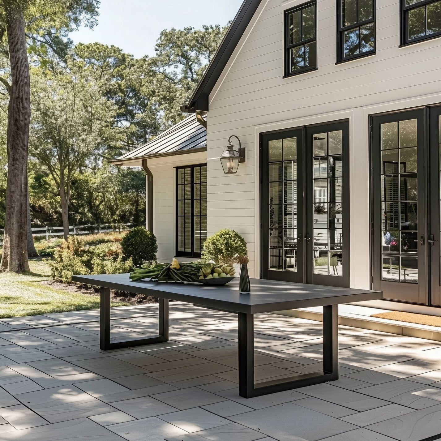 The Byron Outdoor Dining Table – Carbon Designs