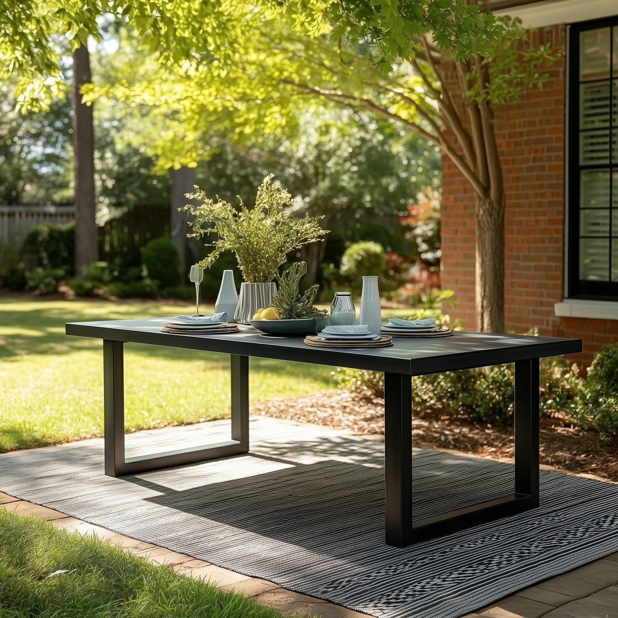 The Byron Outdoor Dining Table – Carbon Designs