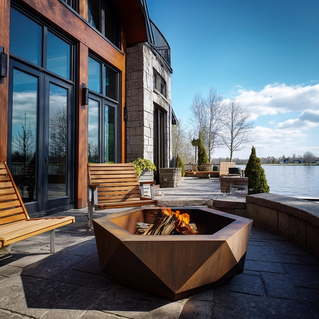 The Solara Firepit – Carbon Designs