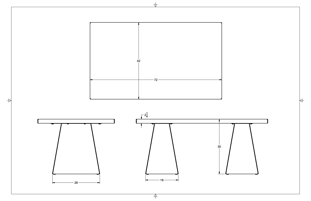 The James Dining Table – Carbon Designs